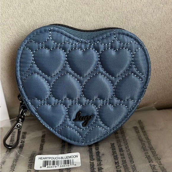 lug | Accessories | Nwt Lug Heart Pouch In Blue Moon | Poshmark